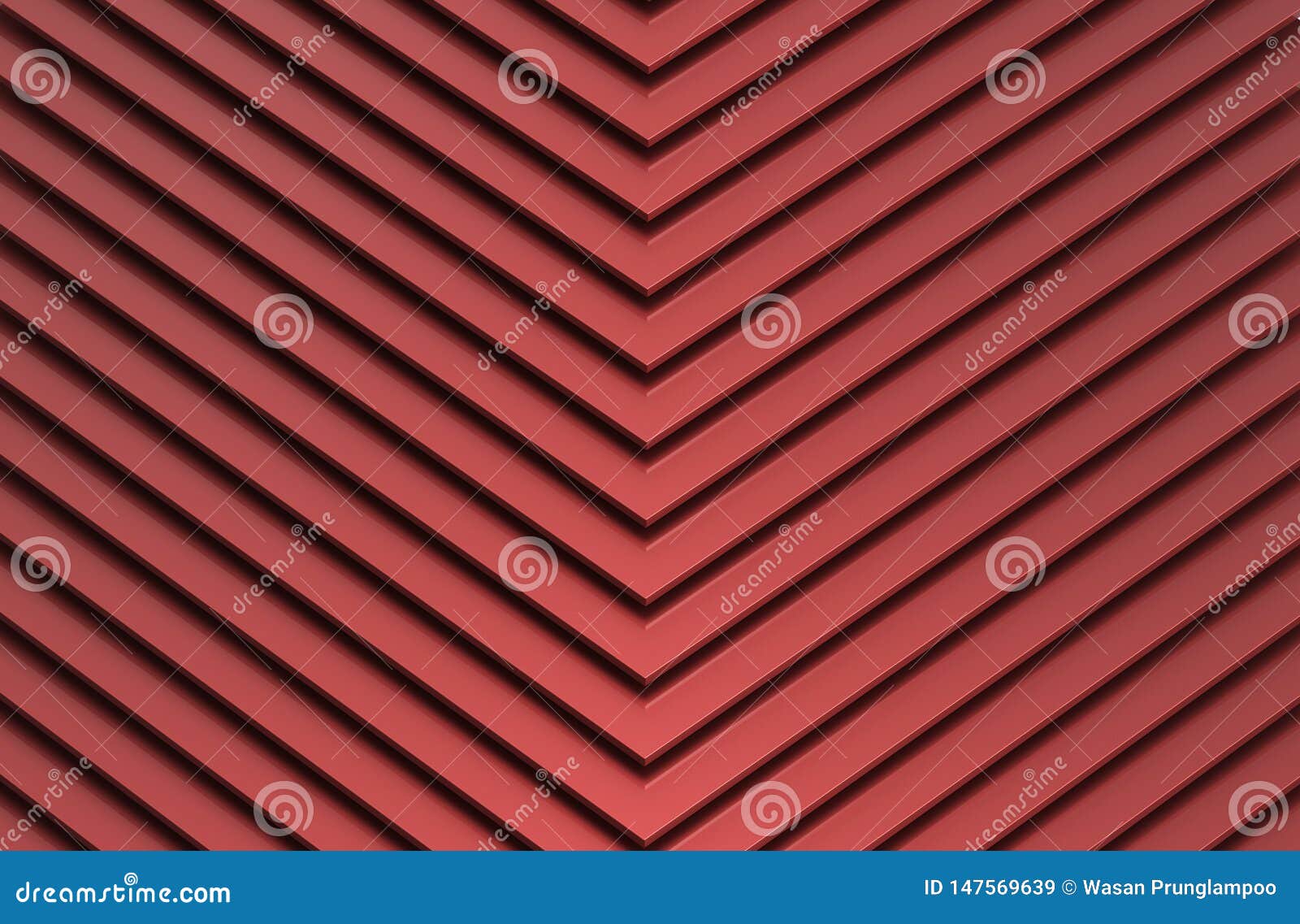 The Abstract Red Metal Pattern Background. 3D Illustration Stock Image ...