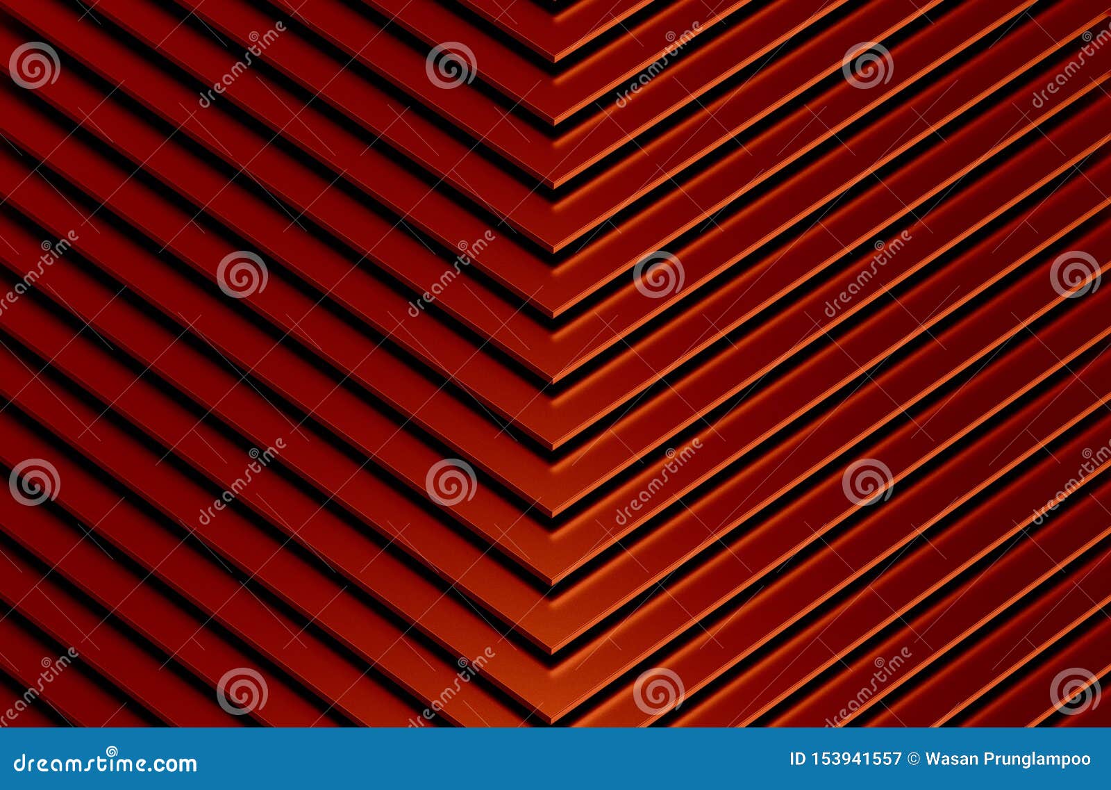 The Abstract Red Metal Pattern Background. 3D Illustration Stock ...