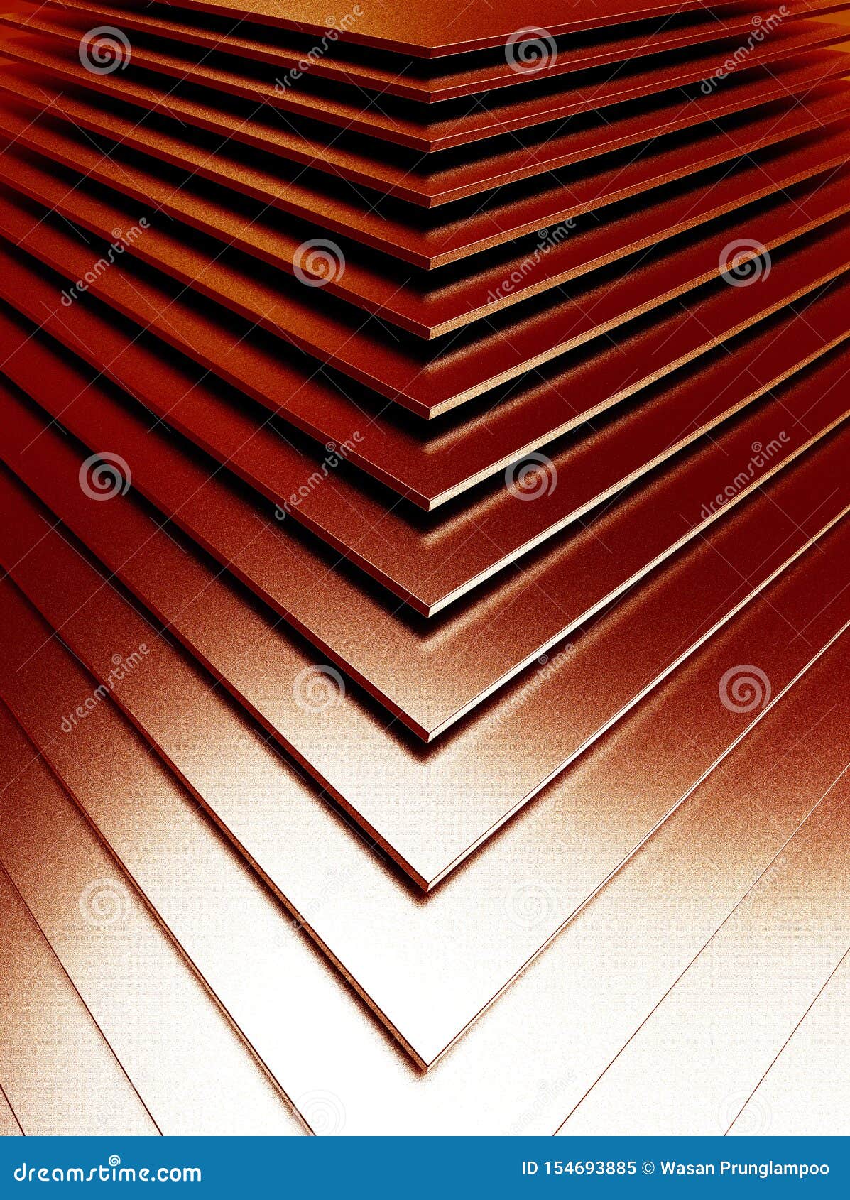 The Abstract Red Metal Pattern Background. 3D Illustration Stock ...