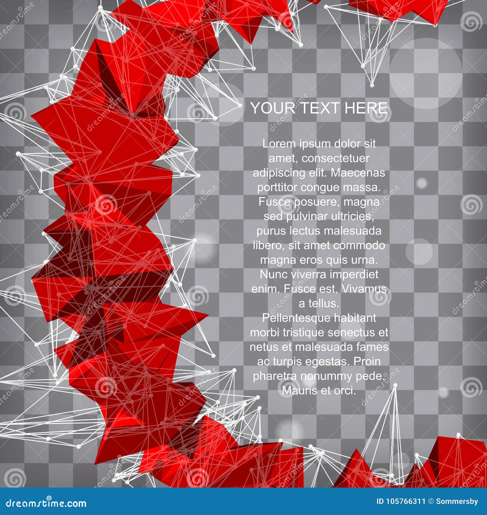 Triangulation 3d Modern Design Food Cartoon Vector | CartoonDealer.com ...