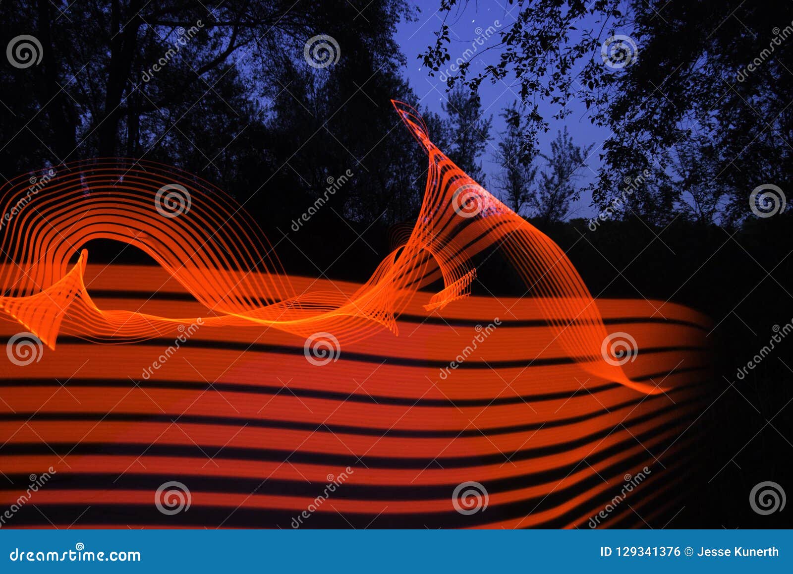 Abstract Red Motion Blur Light Stock Photo - Image of overcast, light ...