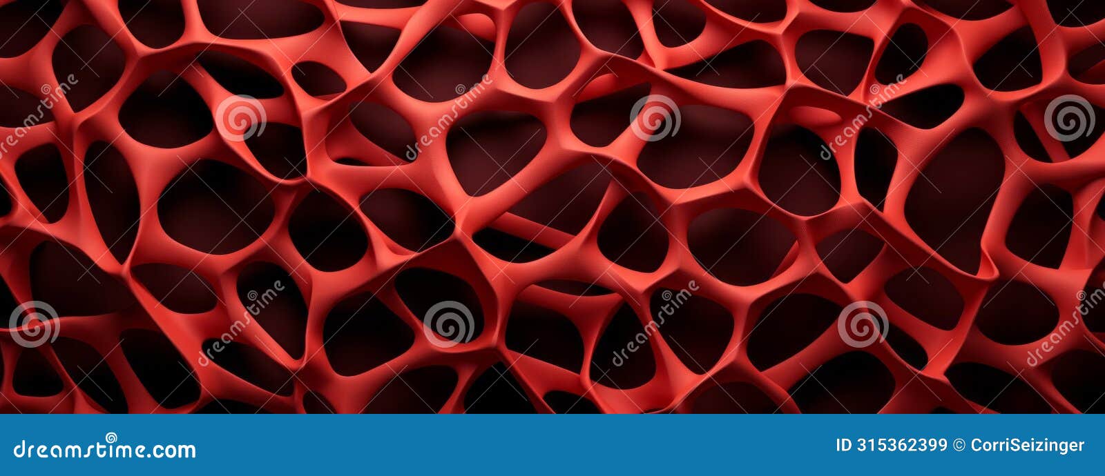 Abstract Red Net Grid Waving Waves Texture on Black Background Banner ...