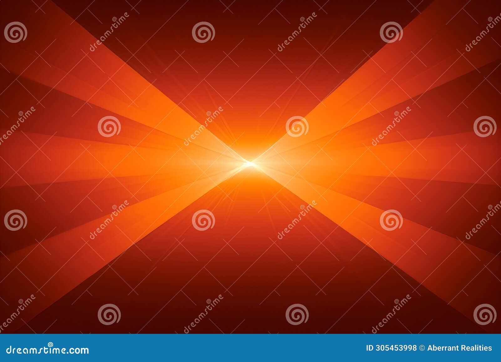An Abstract Red and Orange Background with a Bright Light Stock ...