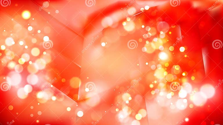 Abstract Red and Orange Defocused Background Vector Stock Vector ...