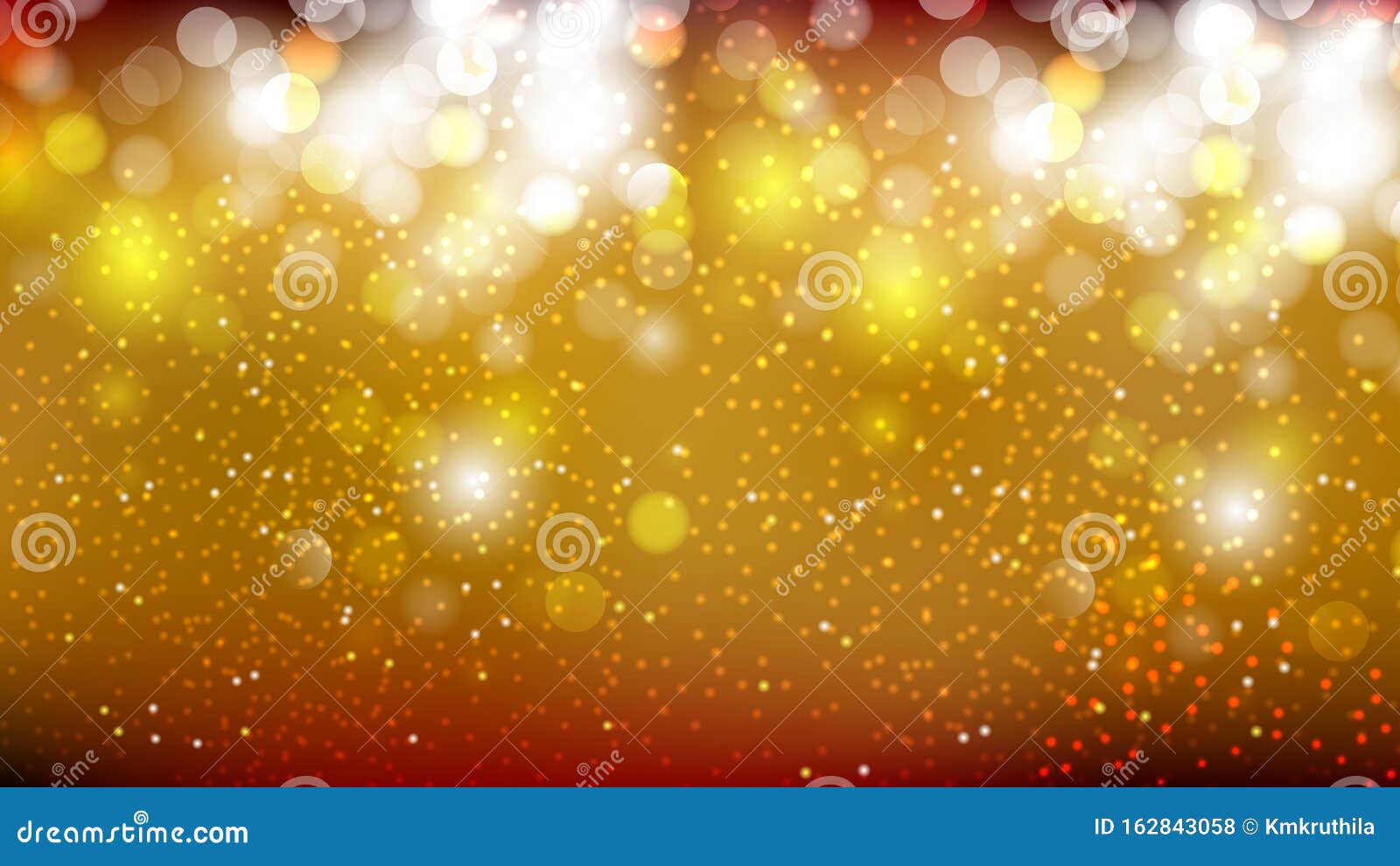 Abstract Red and Orange Defocused Lights Background Stock Vector ...