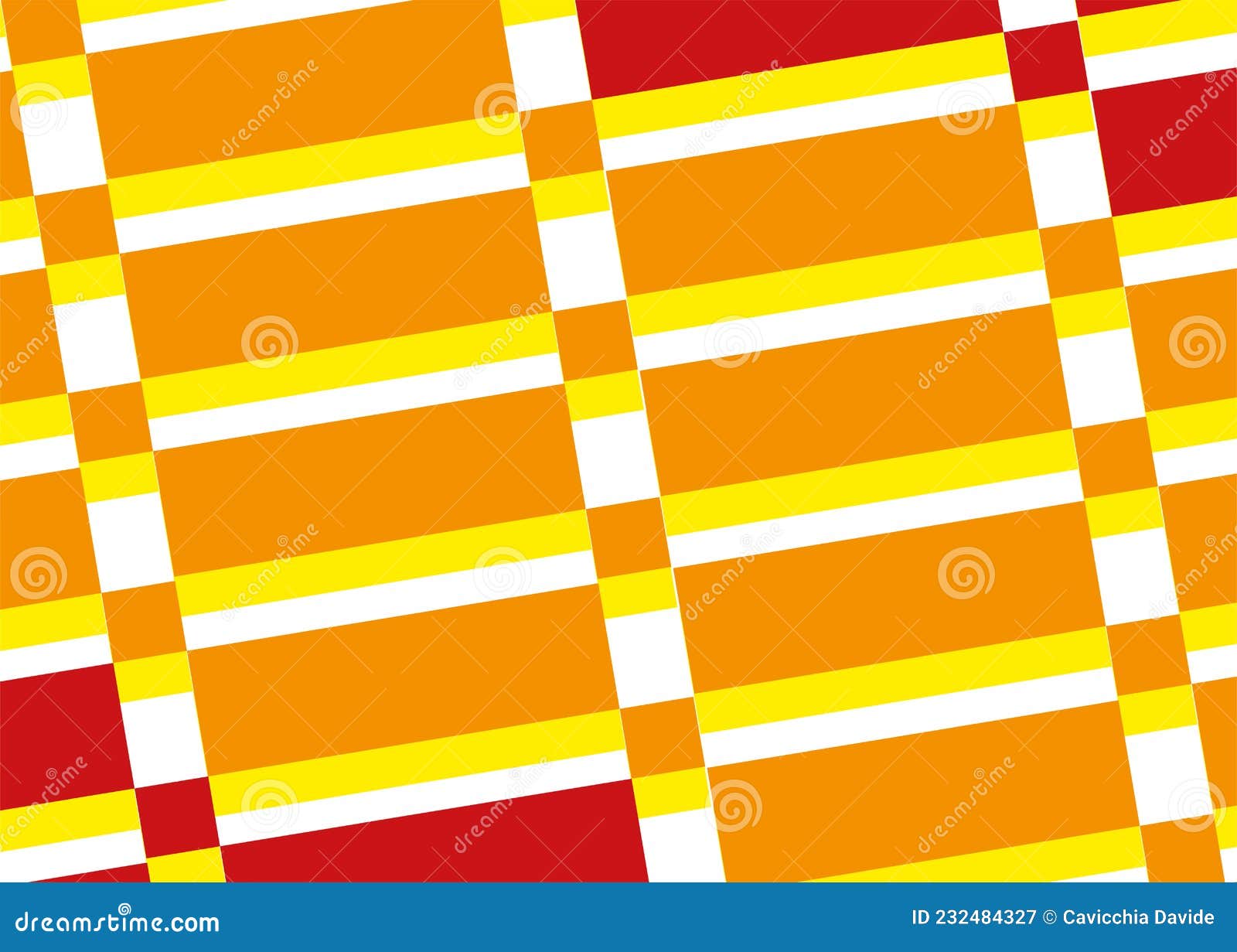 Abstract Red Orange Geometric Background, Vector Stock Vector ...