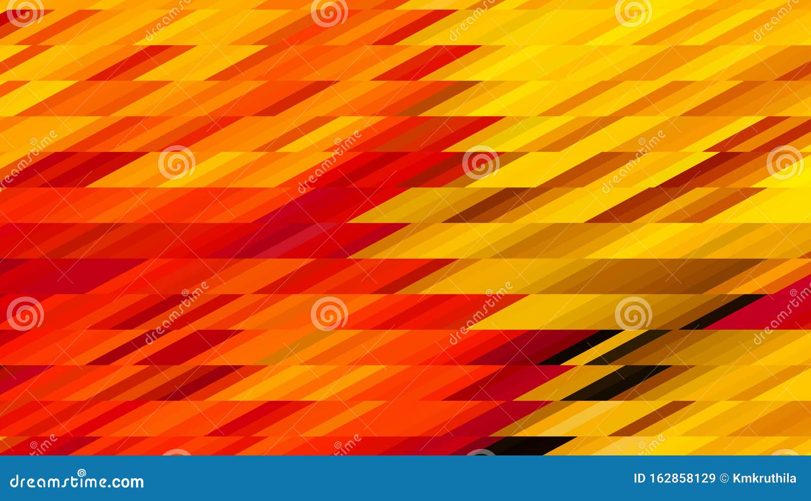 Abstract Red and Orange Geometric Shapes Background Stock Vector ...