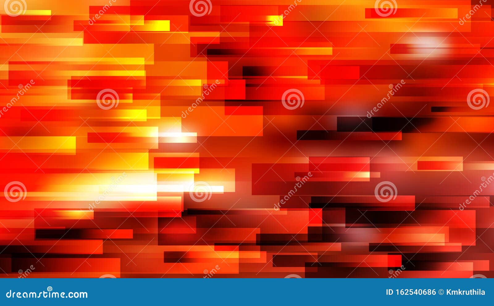 Abstract Red and Orange Horizontal Lines and Stripes Background Stock ...