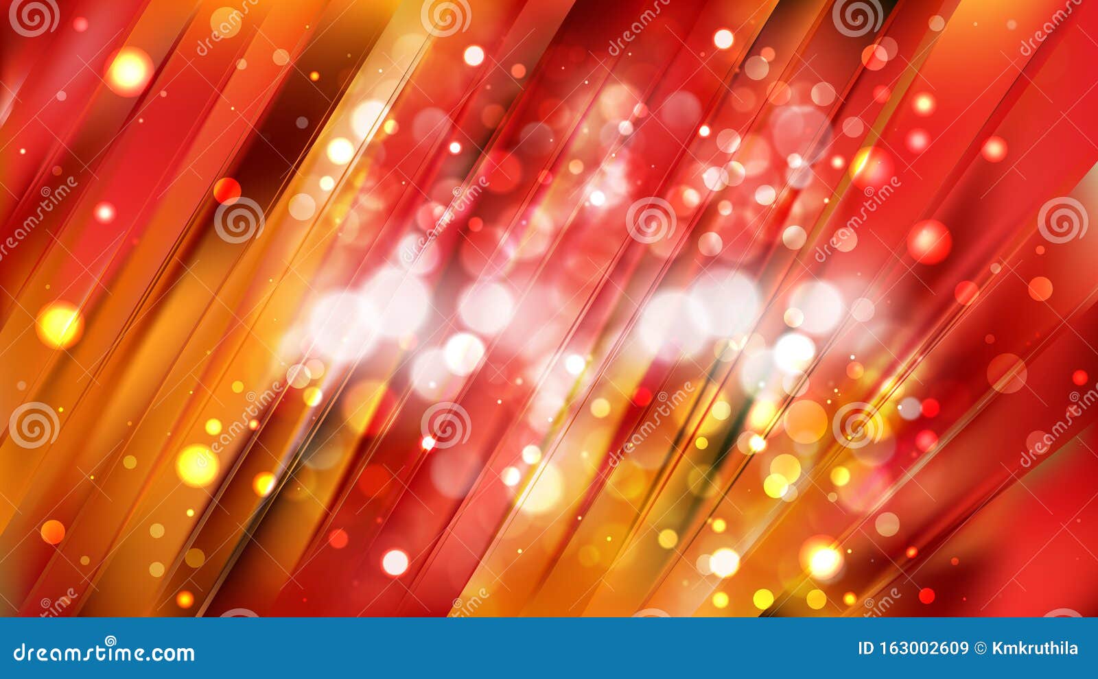 Abstract Red and Orange Lights Background Stock Vector - Illustration ...