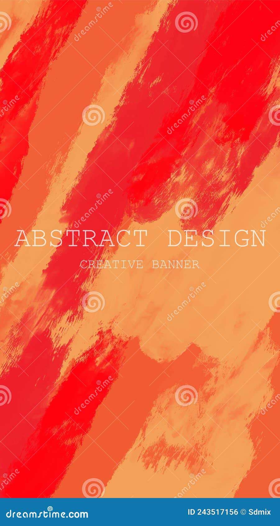 Abstract Red Orange Paint Background. Vector Illustration Design Stock ...