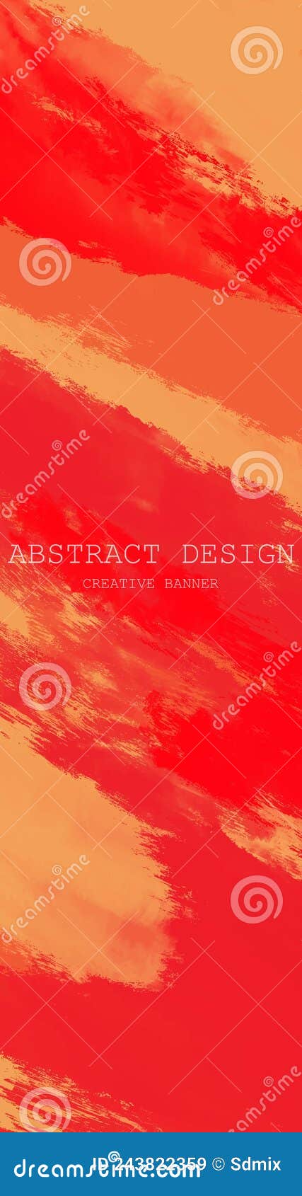 Abstract Red Orange Paint Background. Vector Illustration Design Stock ...