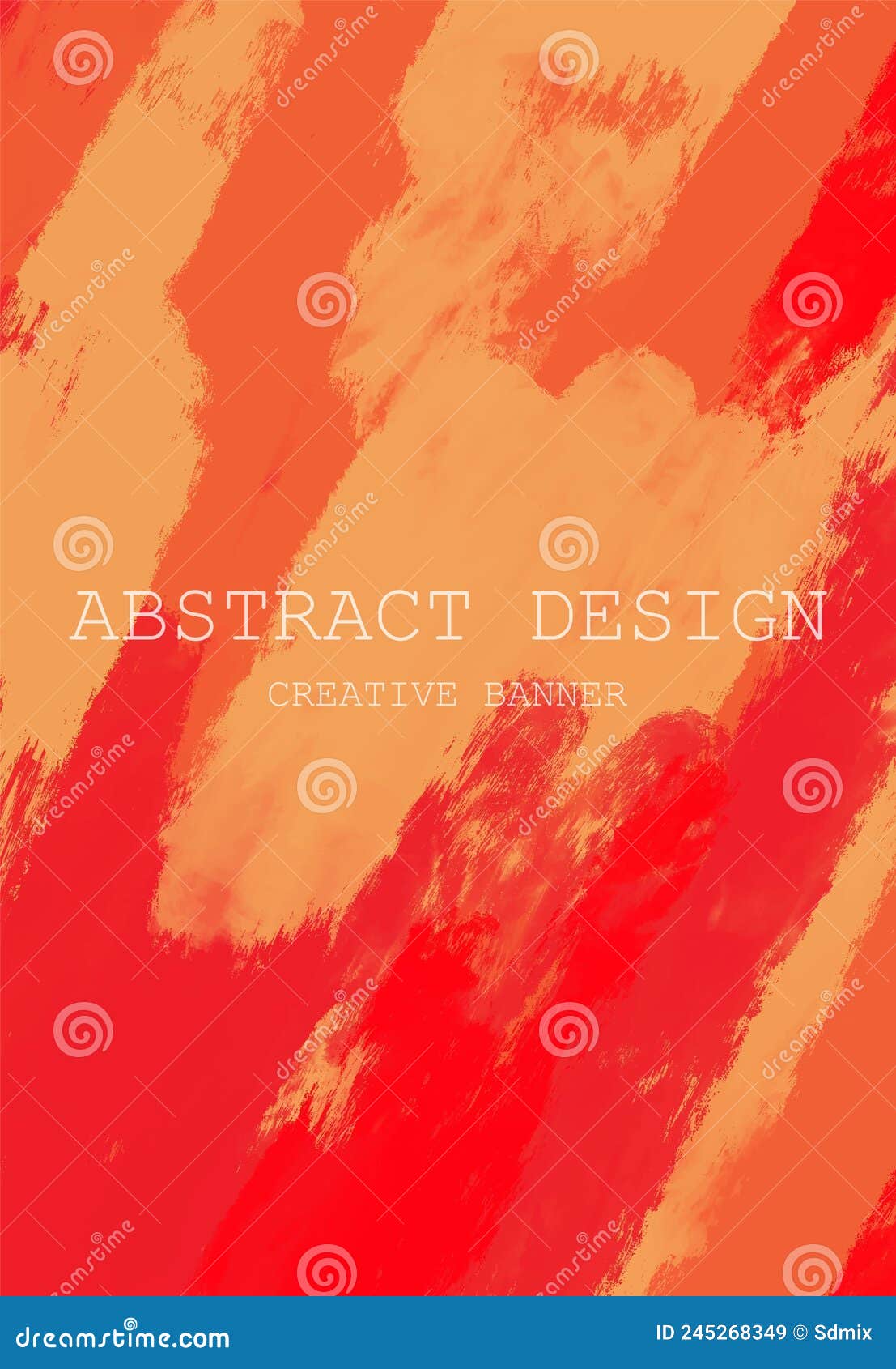 Abstract Red Orange Paint Background. Vector Illustration Design Stock ...