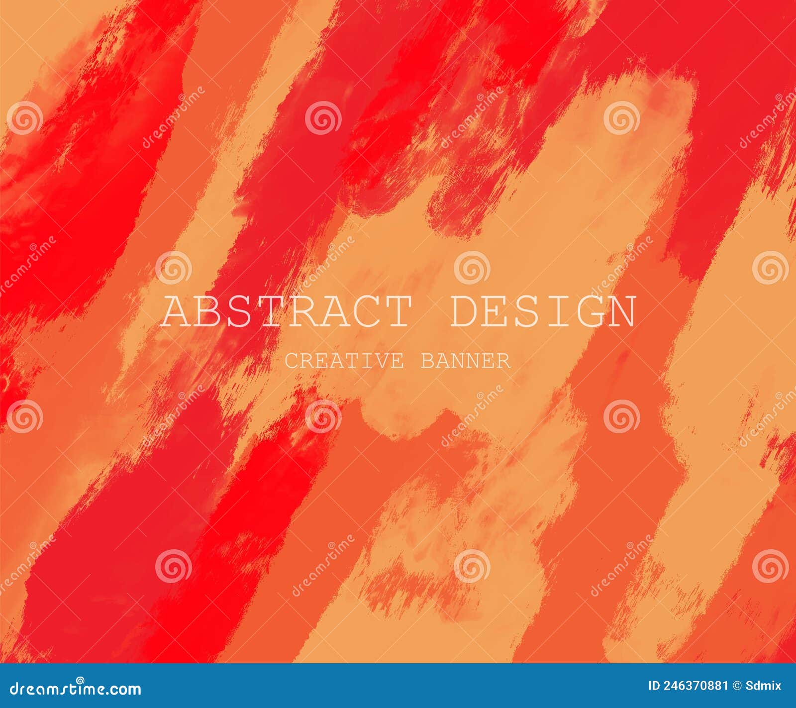 Abstract Red Orange Paint Background. Vector Illustration Design Stock ...