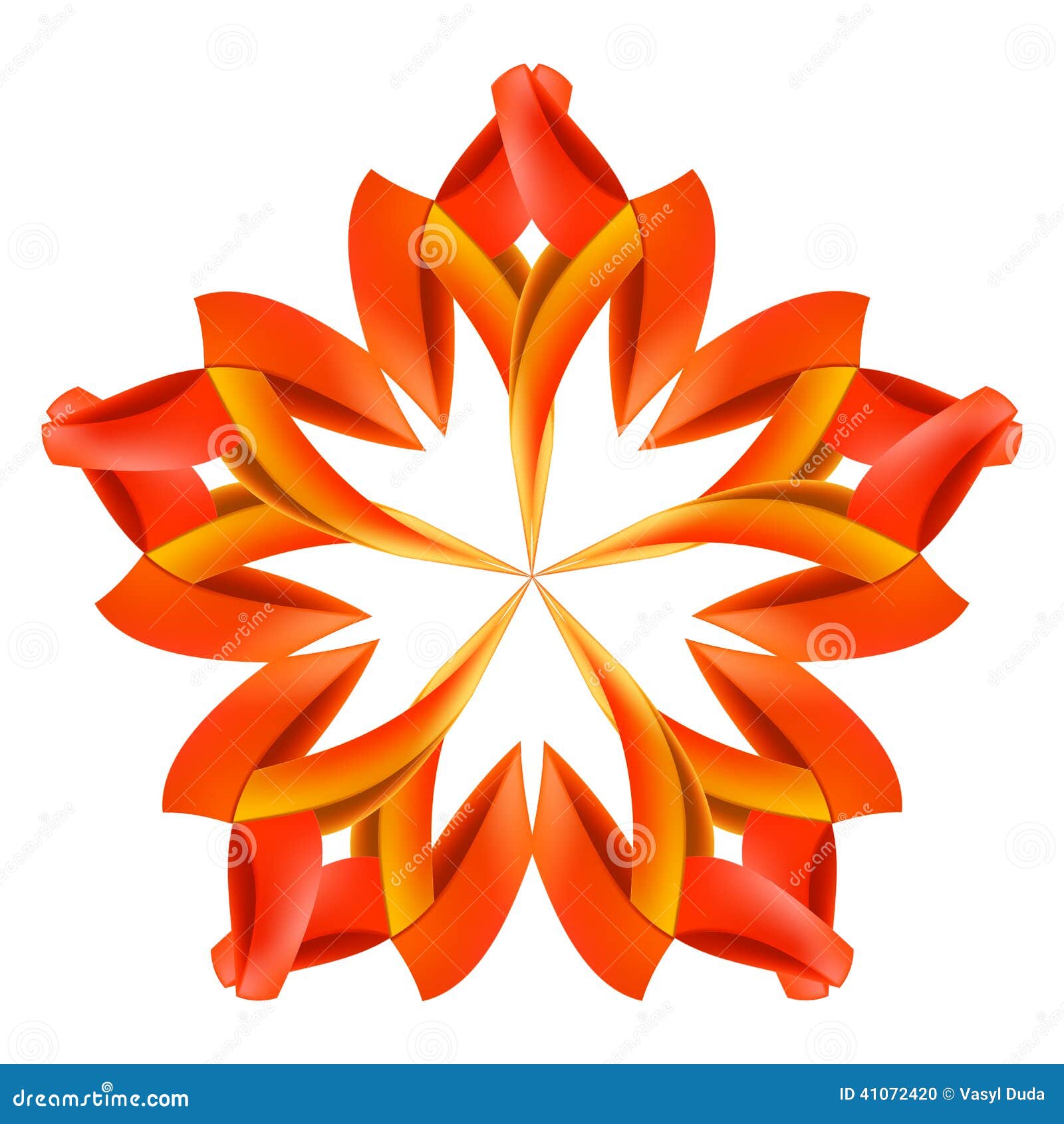 Abstract Red and Orange Pattern Stock Vector - Illustration of ...