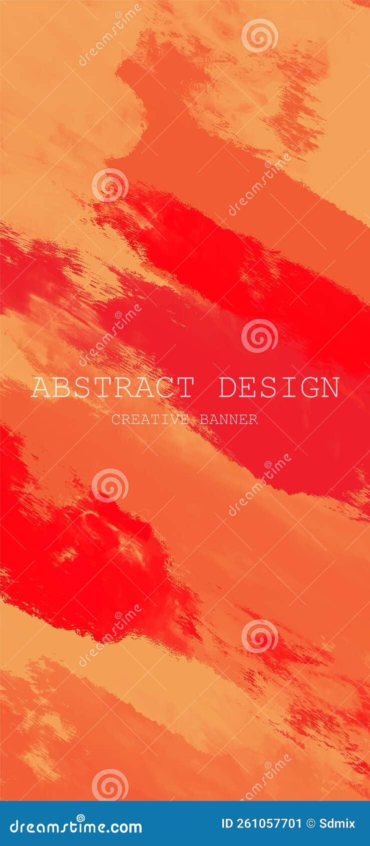 Abstract Red Orange Paint Background. Vector Illustration Design Stock ...
