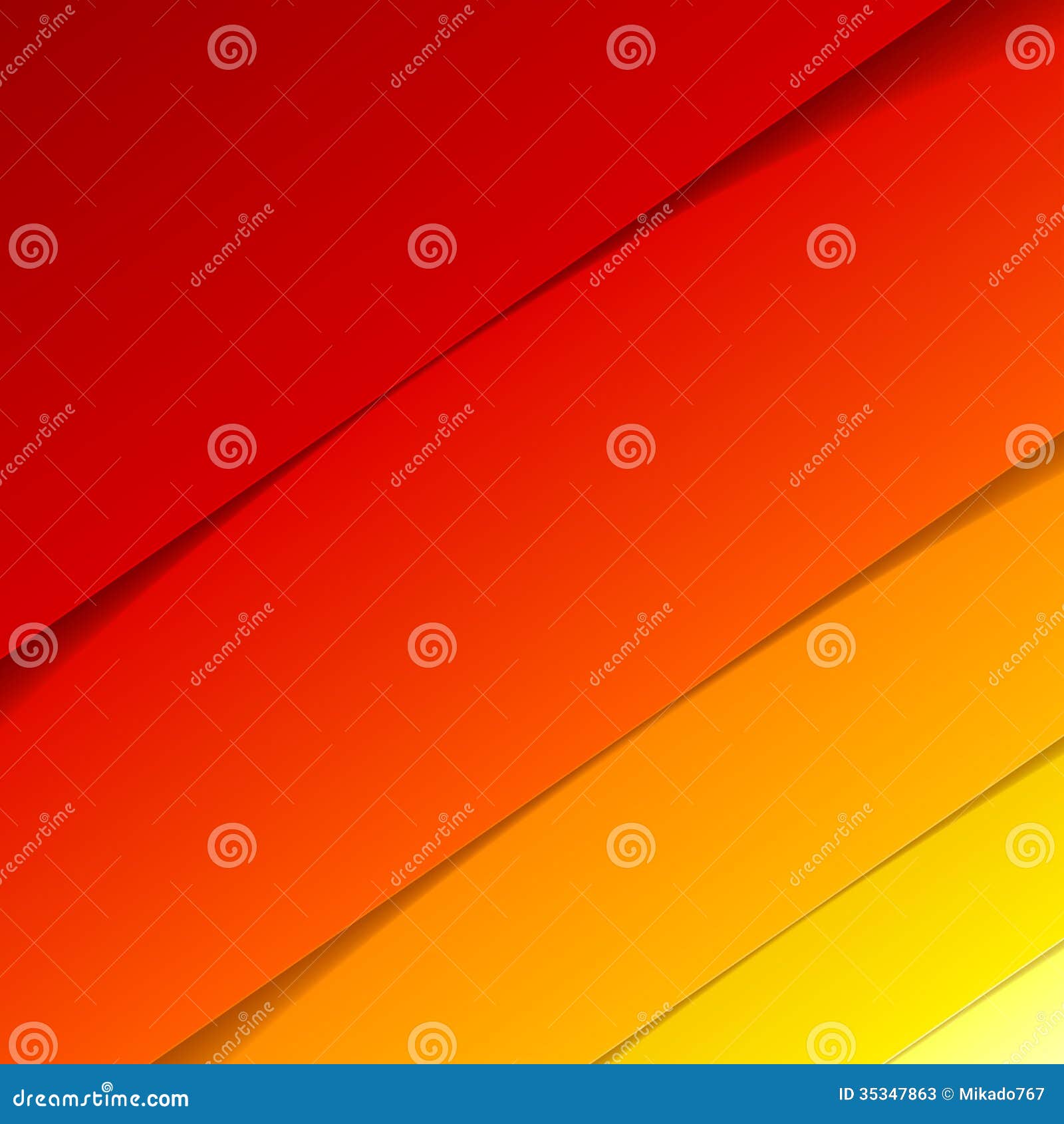 Abstract Red and Orange Rectangle Shapes Stock Vector - Illustration of ...