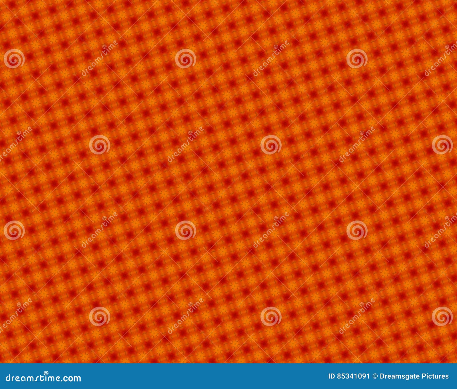 Abstract Red and Orange 4 Sided Stars and Octagon Pattern Stock ...