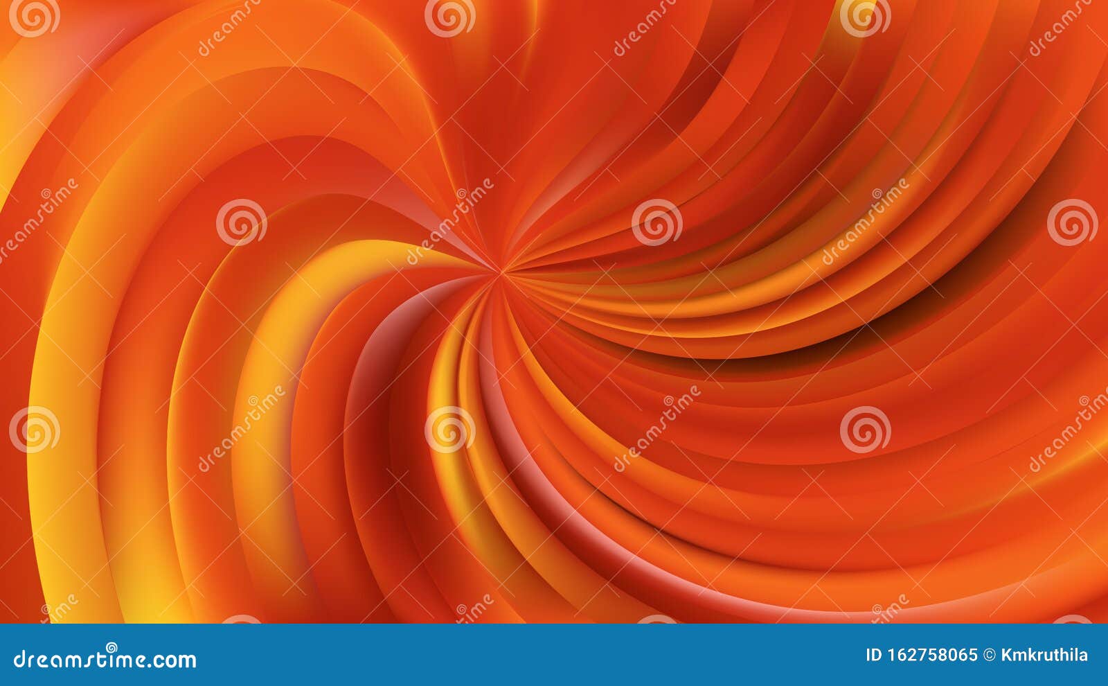 Abstract Red and Orange Spiral Background Illustration Stock Vector ...