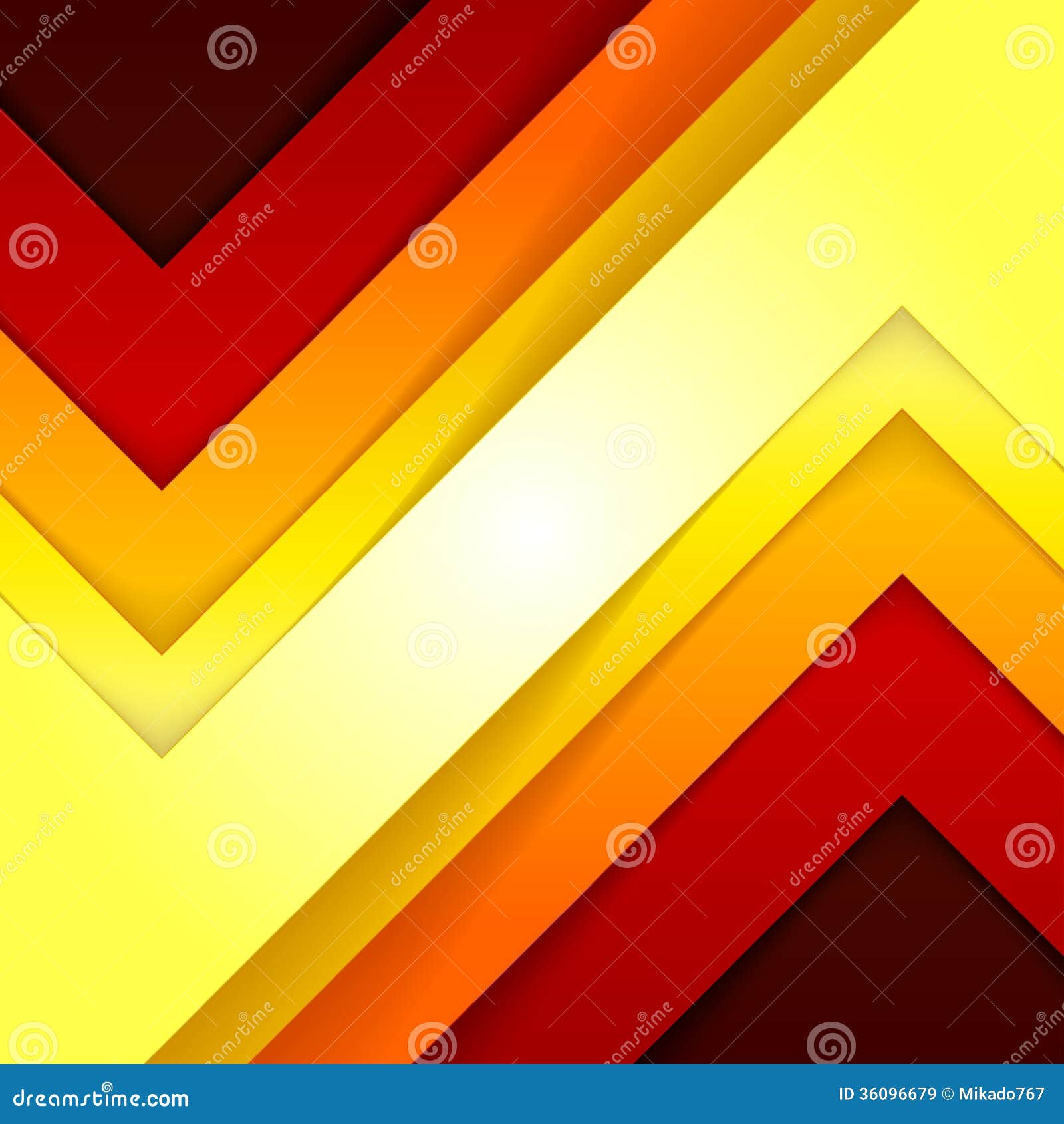 Abstract Red And Orange Triangle Shapes Background Royalty Free Stock ...
