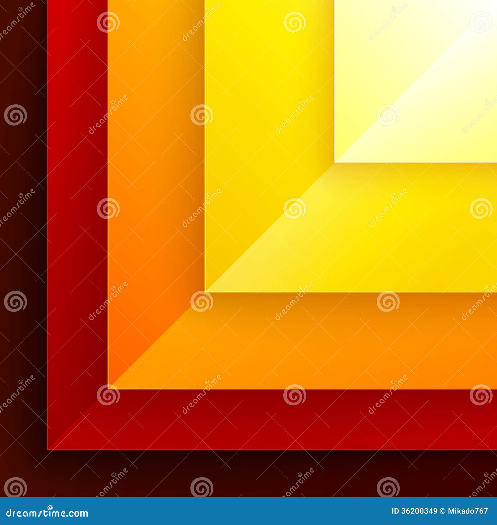 Abstract Red and Orange Triangle Shapes Background Stock Vector ...