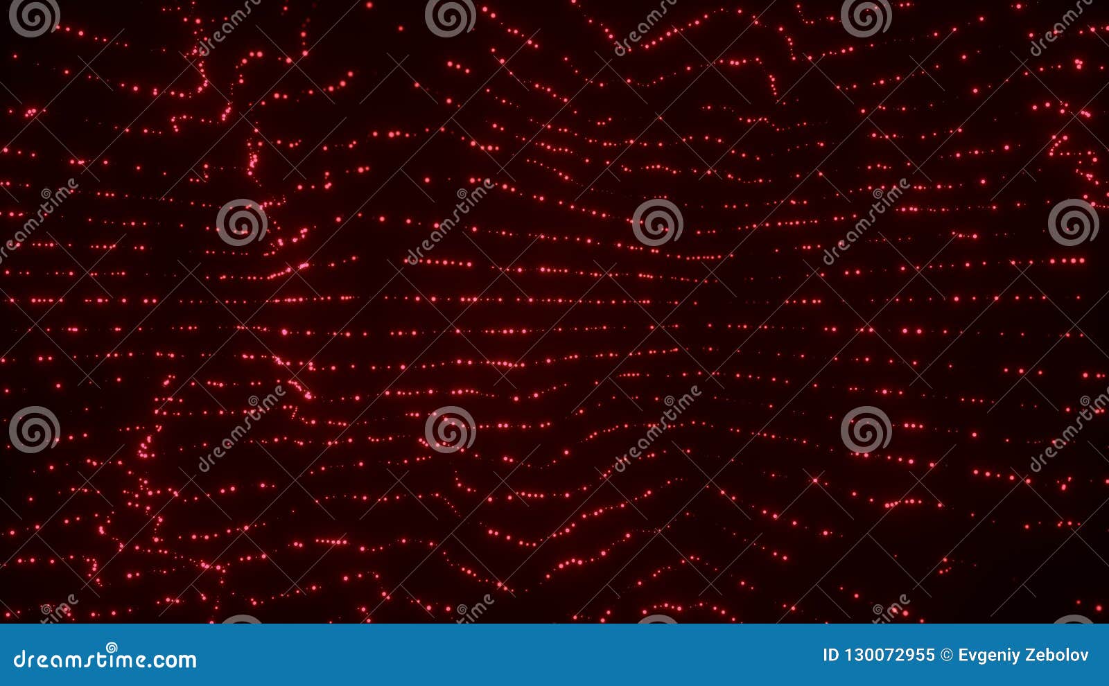 Abstract Red Particles Background Stock Illustration - Illustration of ...