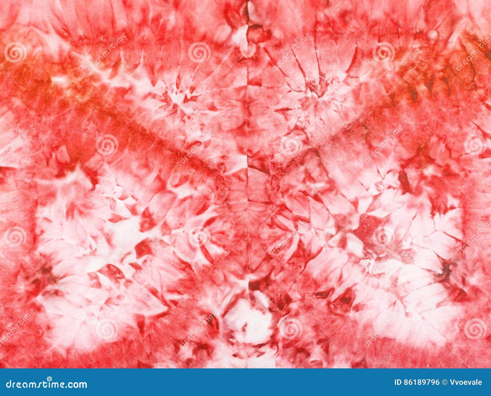 Abstract Red Pattern on Silk Batik Stock Photo - Image of needlework ...