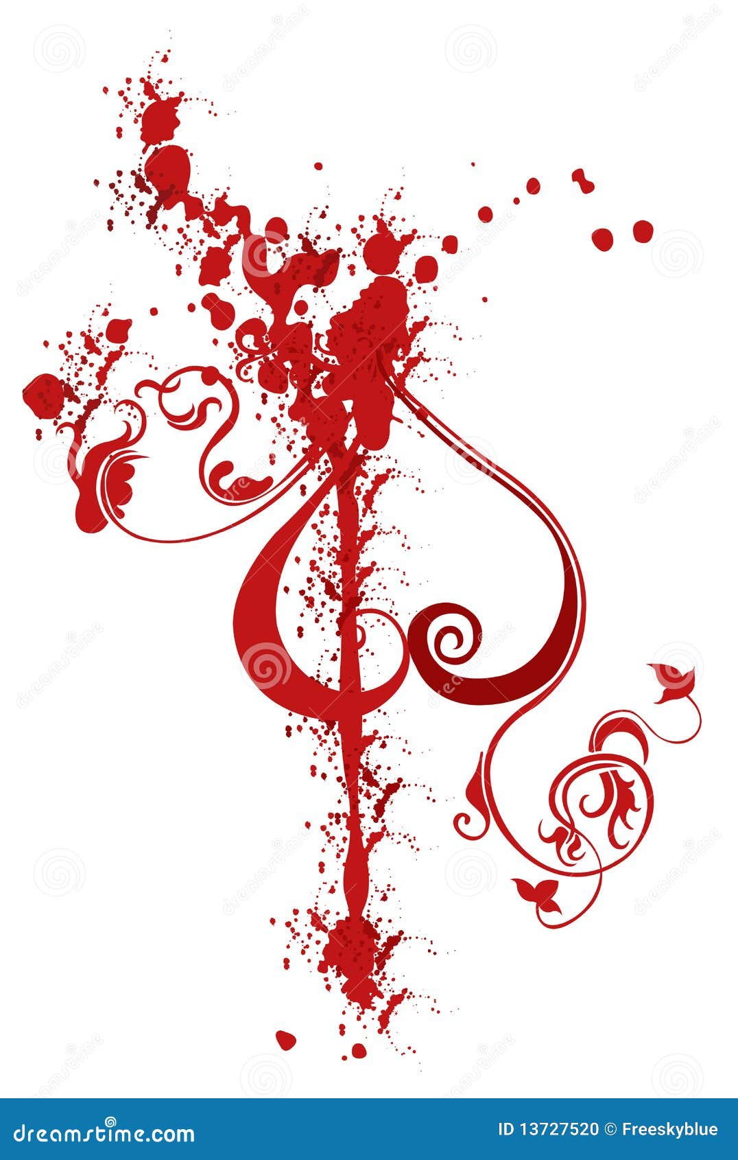 Abstract Red Pattern and Spatter Stock Illustration - Illustration of ...