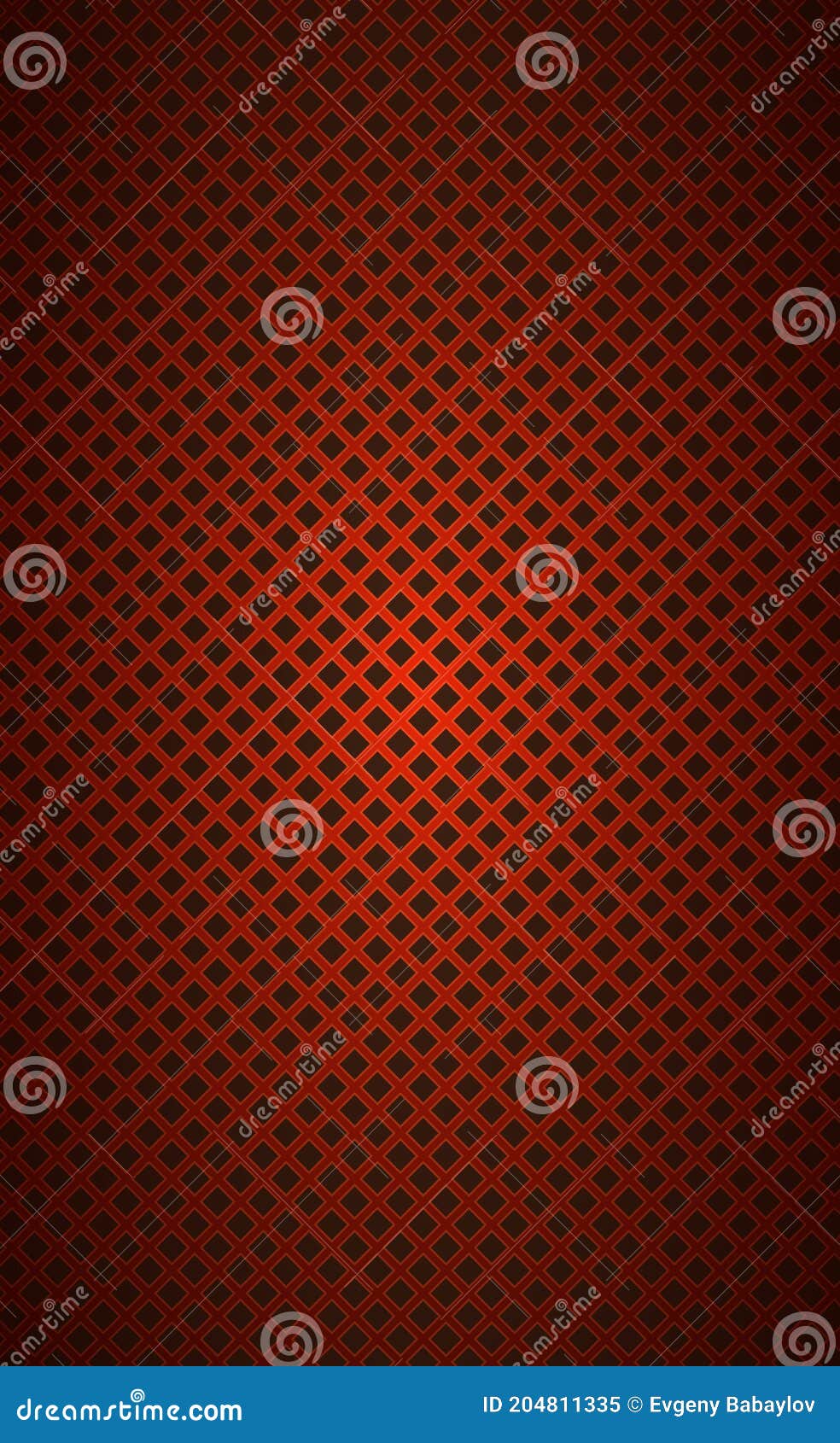Abstract Red Perforated Background with Glow in the Middle - Vector ...