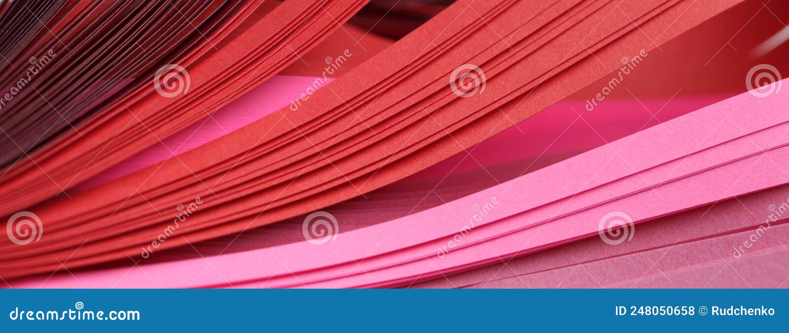 Abstract Red and Pink Color Strip Paper Background Stock Photo - Image ...