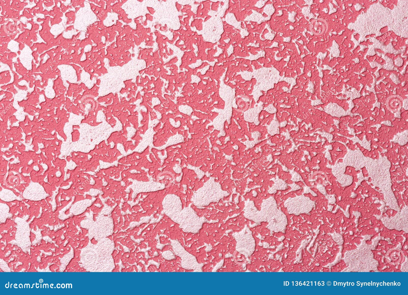 Abstract Red Plaster Wall Texture Pastel. Background and Texture Stock ...