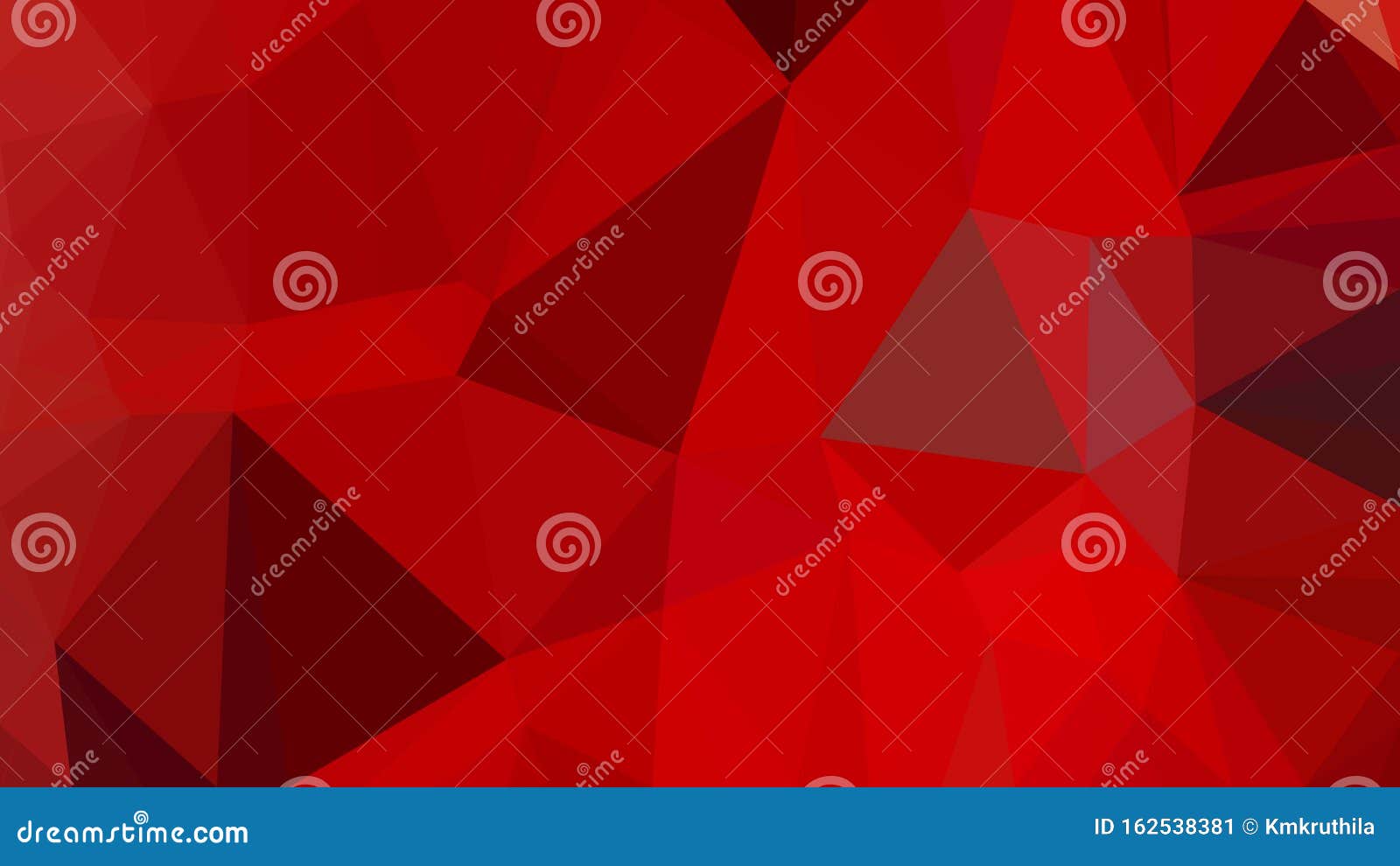 Abstract Red Polygon Pattern Background Vector Art Stock Vector ...