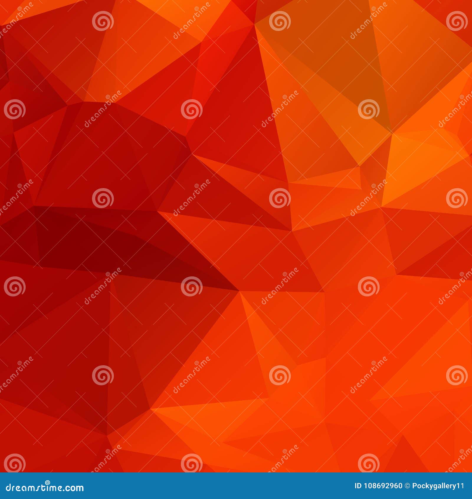 Abstract Red Polygon Texture Stock Vector - Illustration of triangular ...