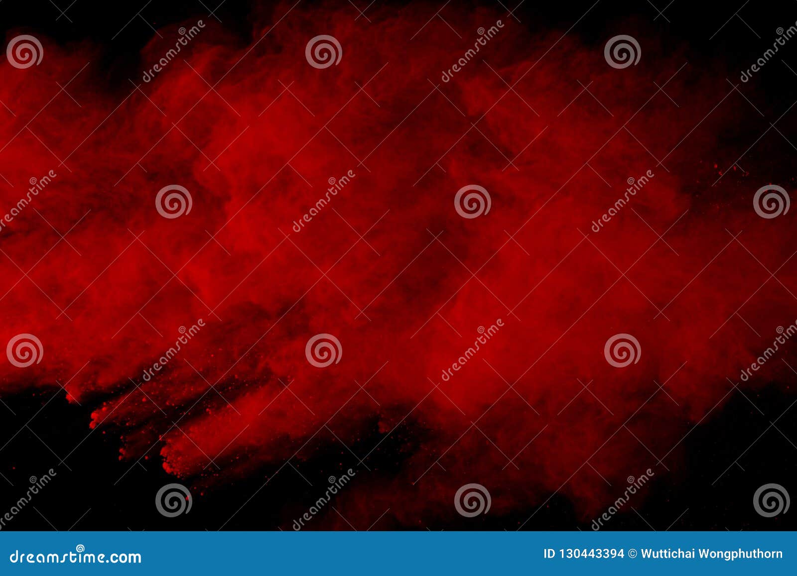 Abstract Red Powder Splatted Background,Freeze Motion of Red Powder ...