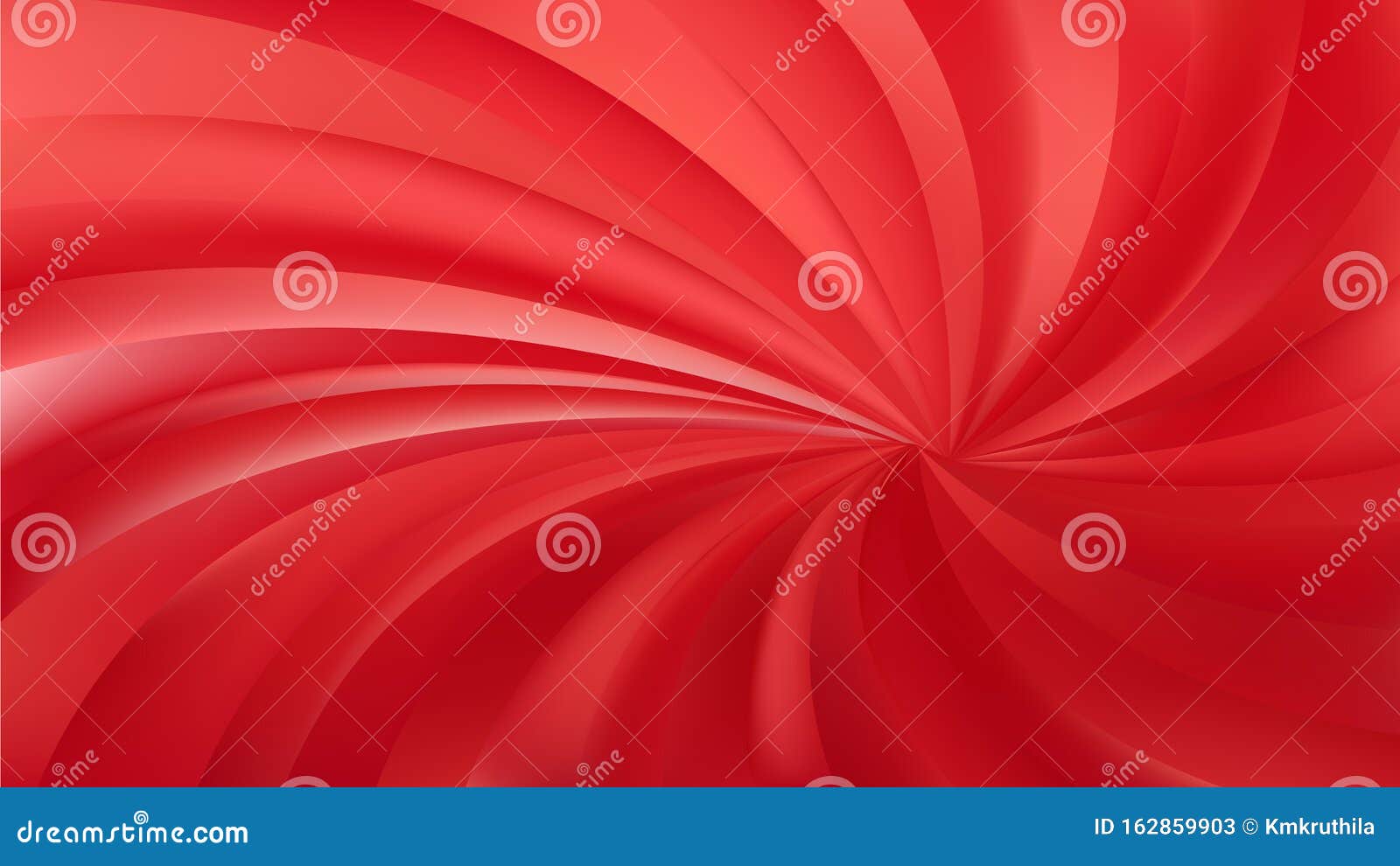 Abstract Red Radial Spiral Rays Background Stock Vector - Illustration ...
