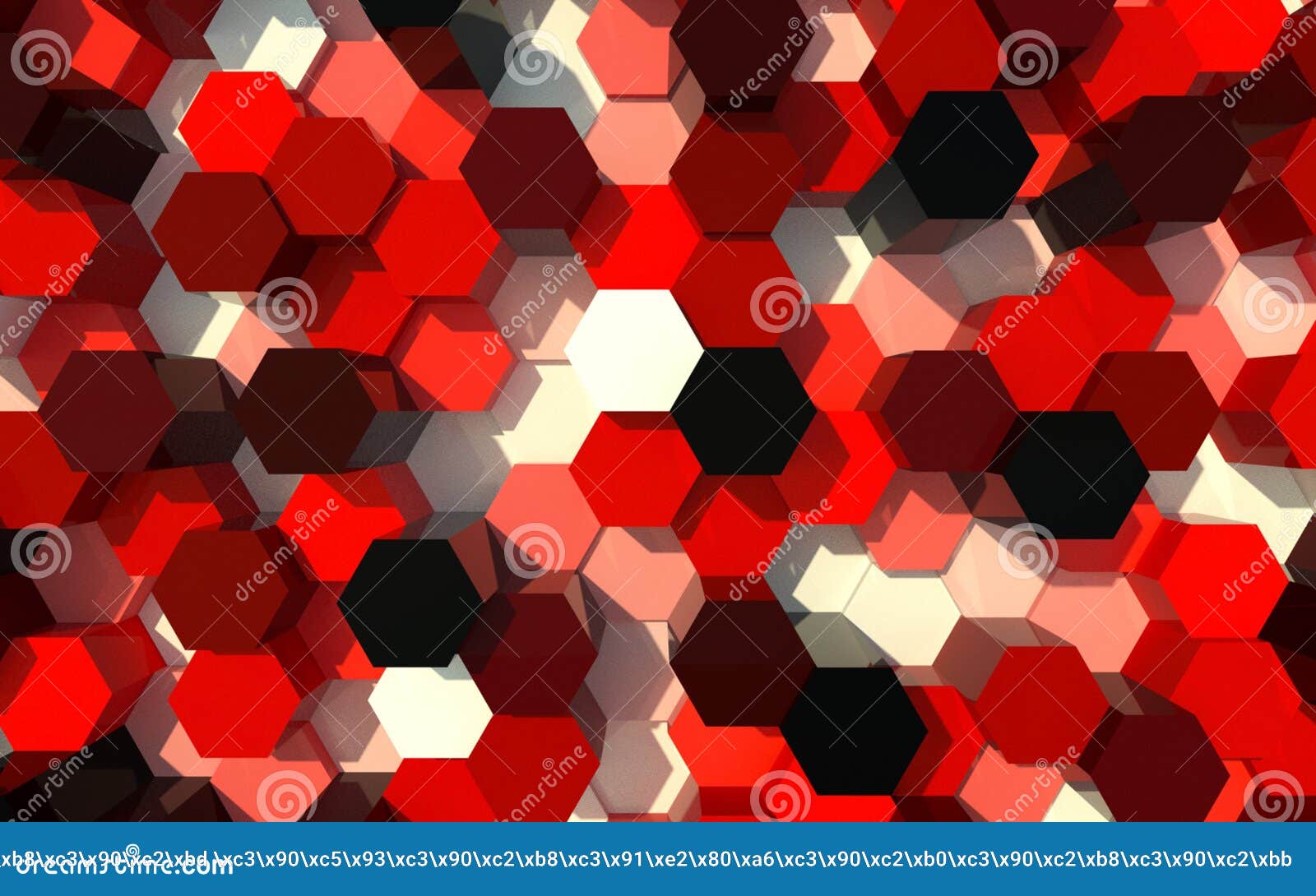 Abstract Red Render 3d 2020 Stock Illustration - Illustration of fone ...
