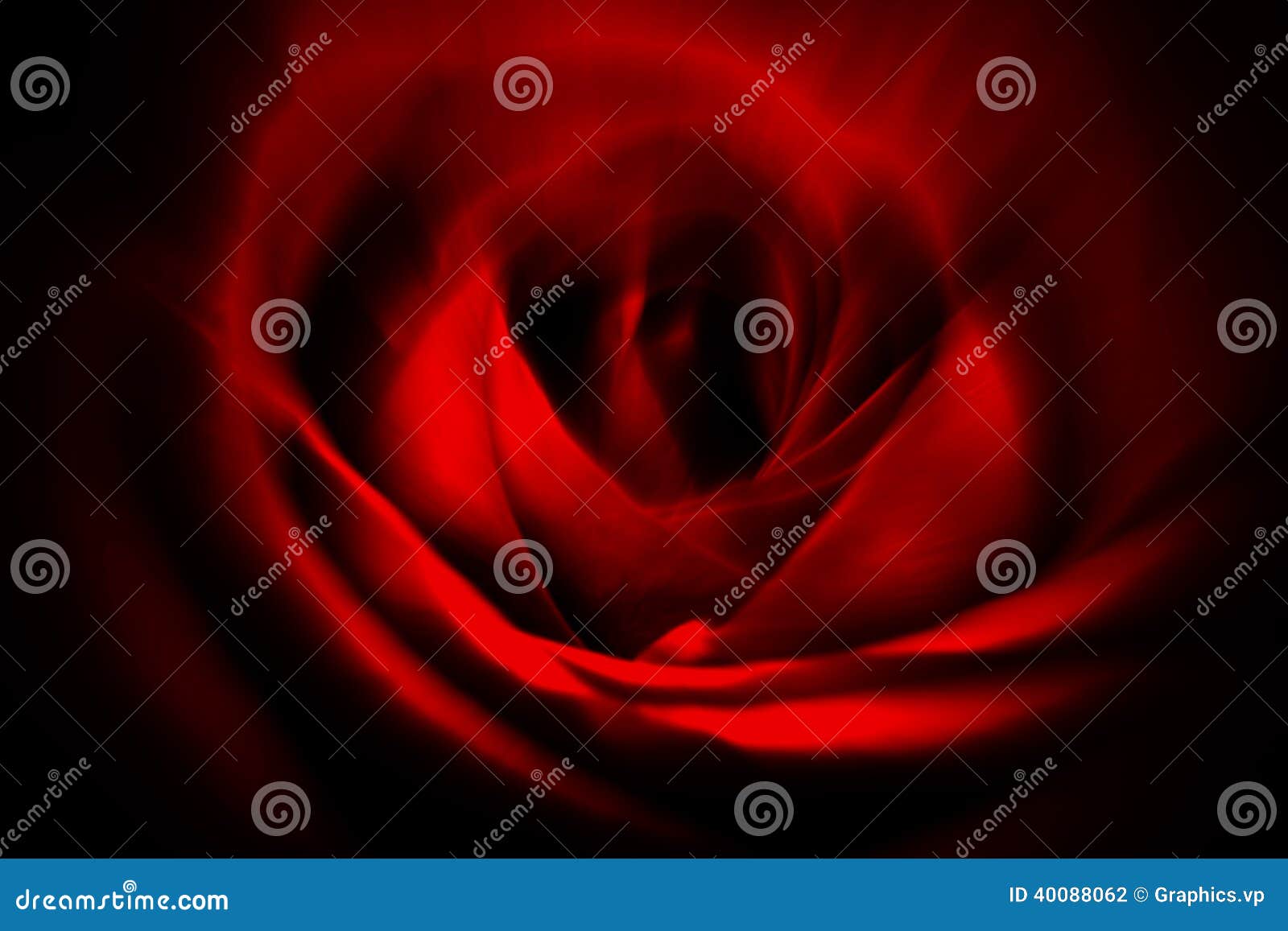 Abstract Red Rose stock photo. Image of natural, flower - 40088062