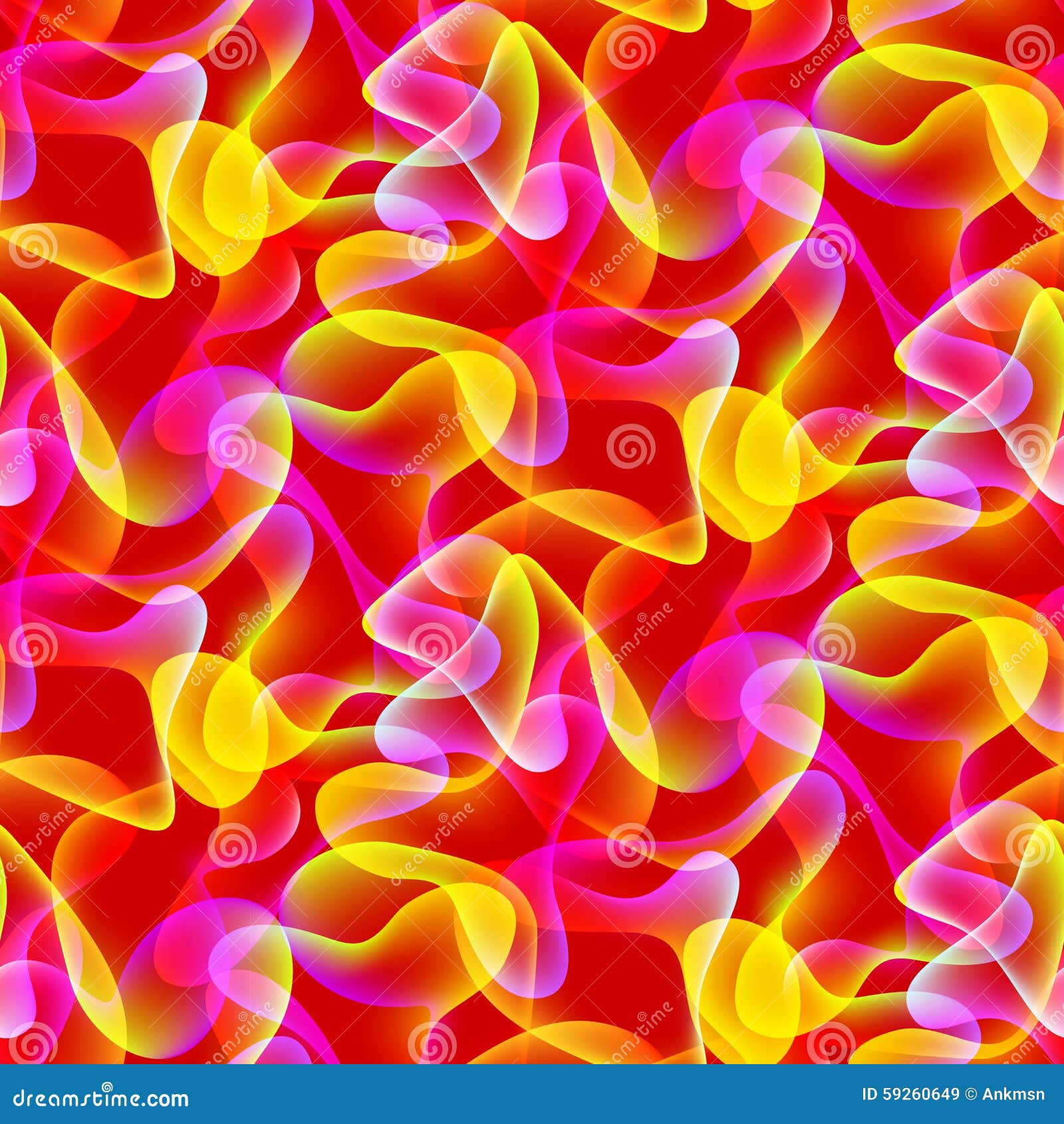 Abstract Red Seamless Pattern Stock Vector - Illustration of concepts ...