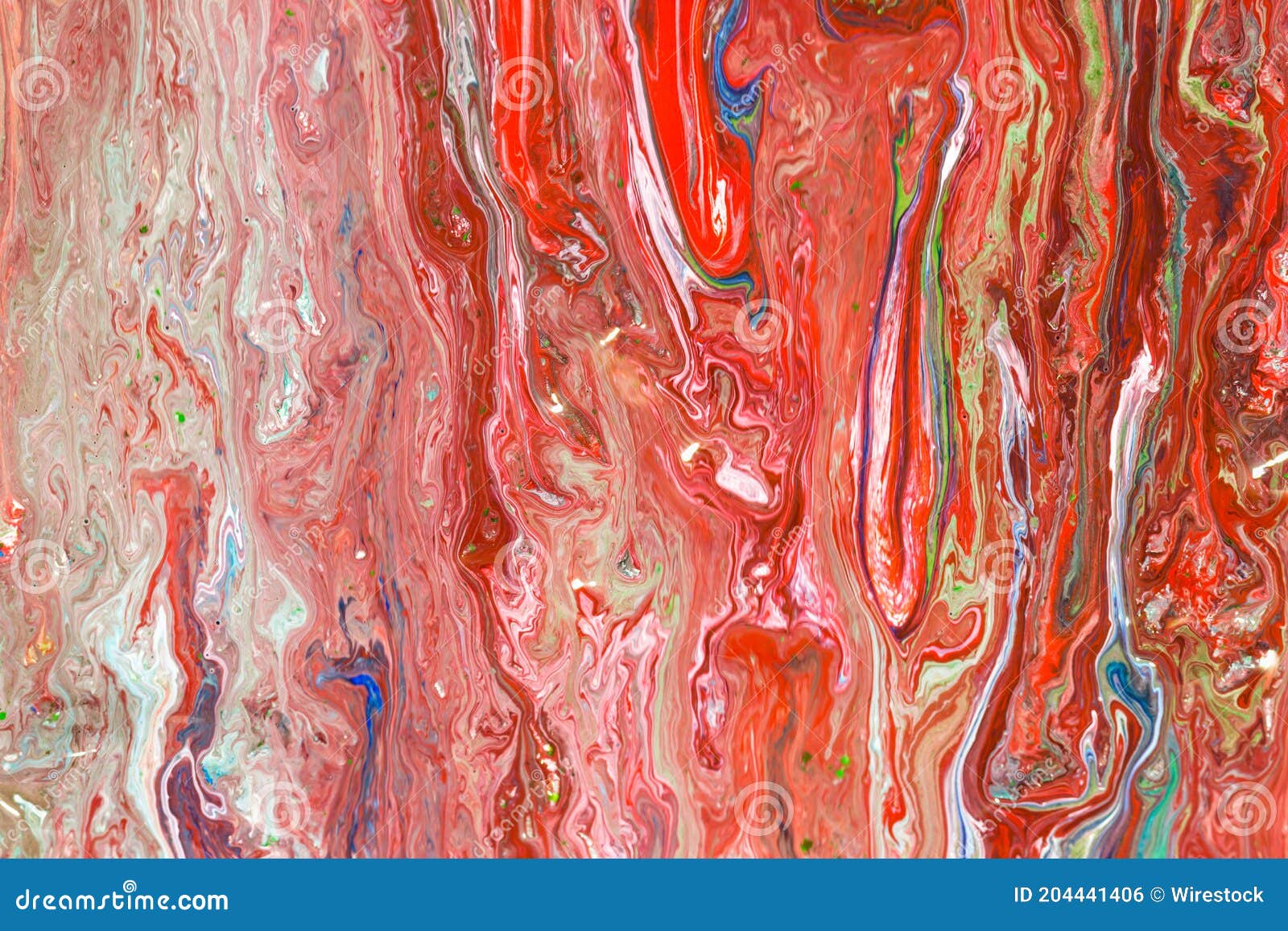Abstract Red Shaded Fluid Painting Texture Stock Photo - Image of ...