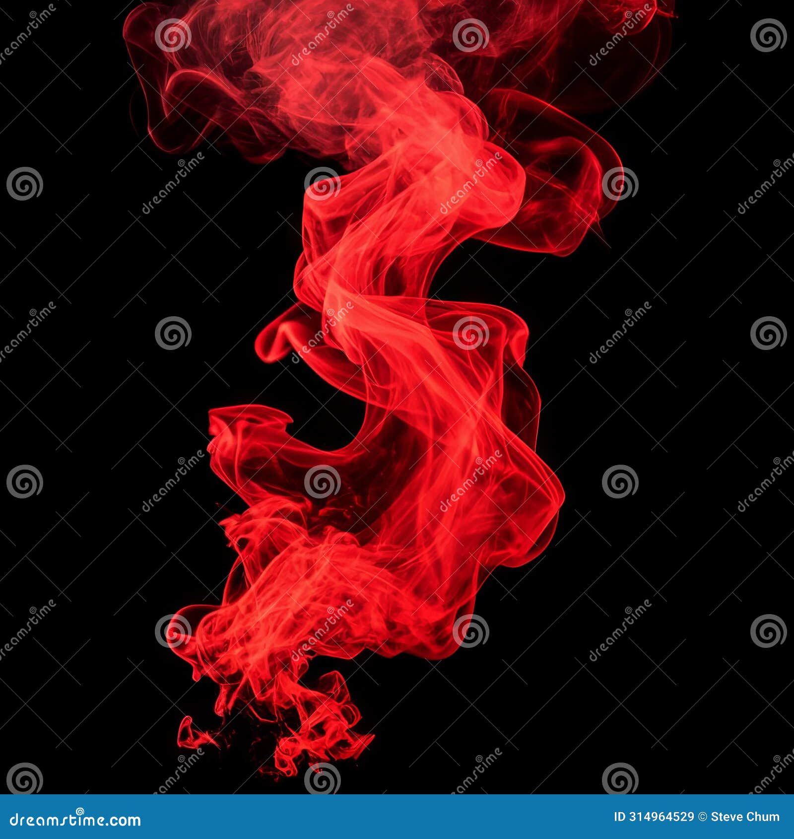 Abstract Red Smoke on a Background. Texture. Design Element. Abstract ...