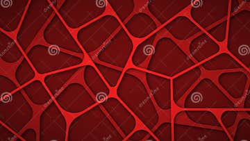 Abstract Red Spider Web Background Stock Vector - Illustration of ...