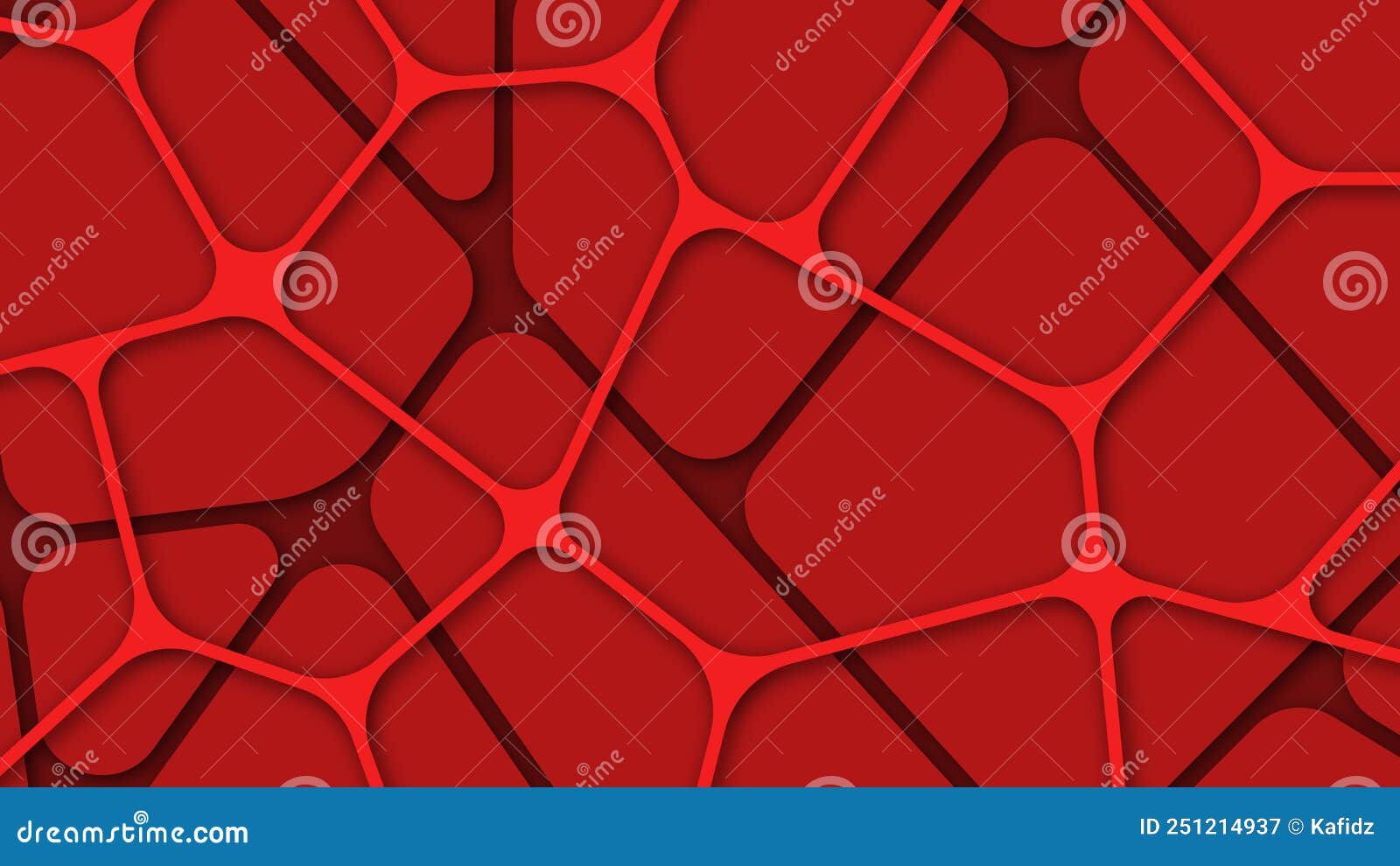 Abstract Red Spider Web Background Stock Vector - Illustration of ...