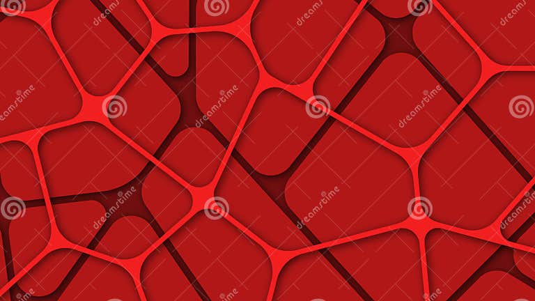 Abstract Red Spider Web Background Stock Vector - Illustration of ...
