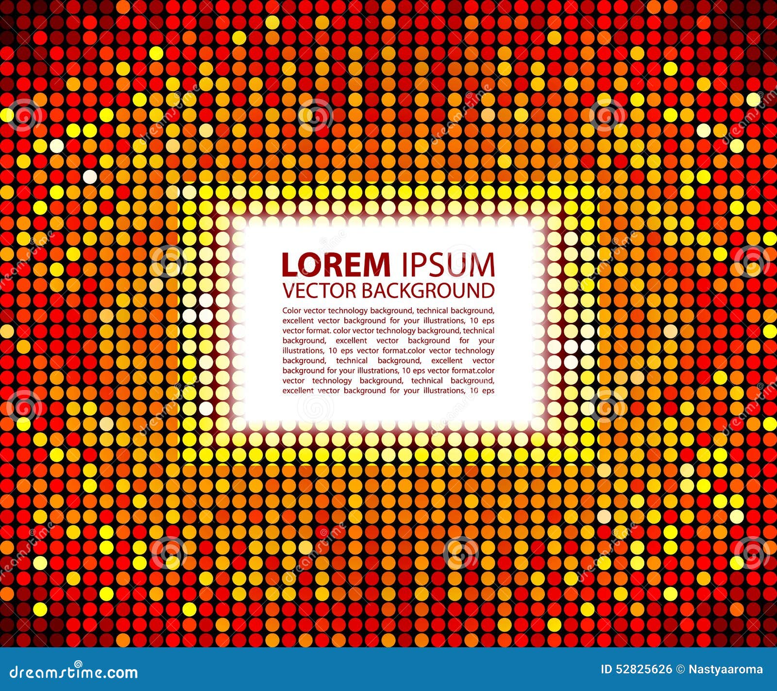 Abstract Red Square Background, Raster Stock Vector - Illustration of ...