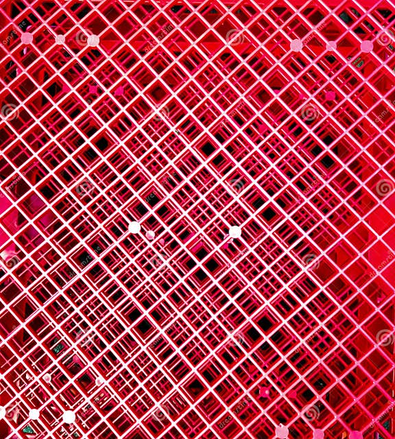 Abstract Red Square Pattern Background Stock Photo - Image of shadow ...