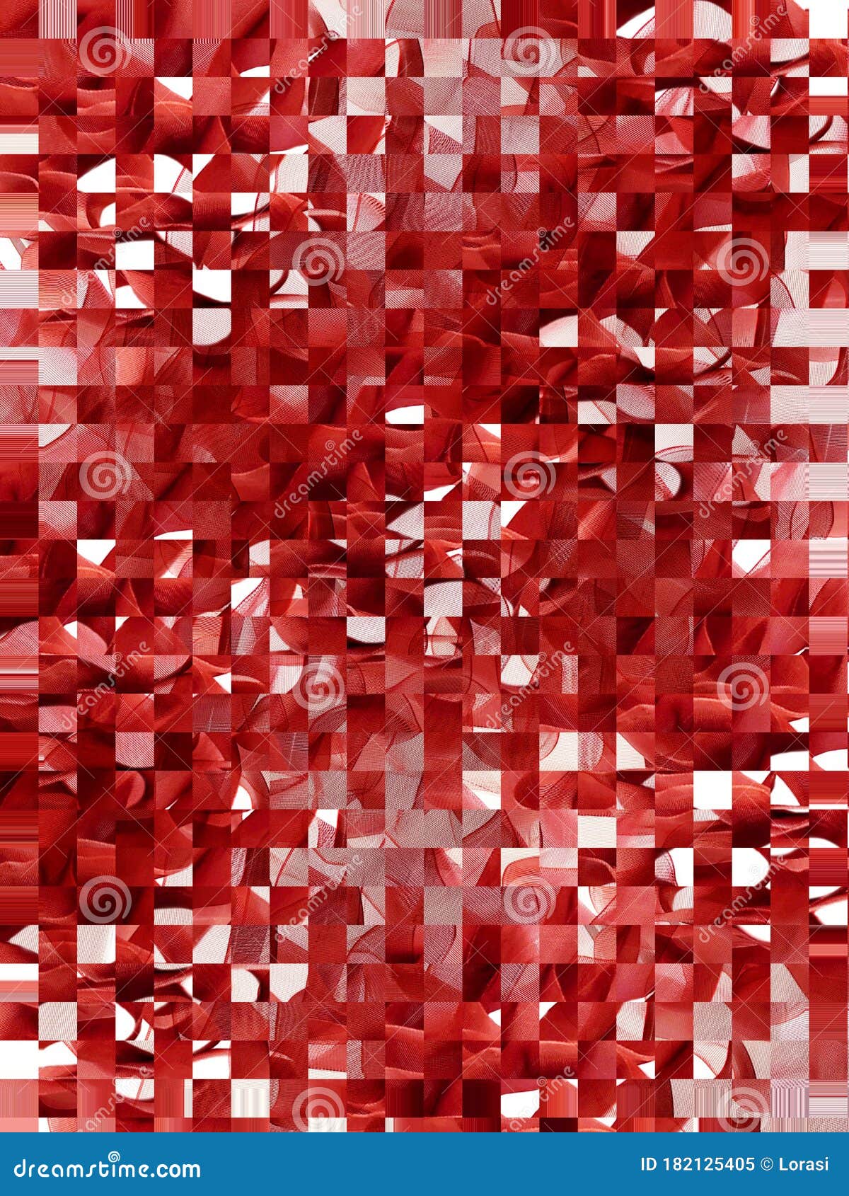Abstract Red Squares Background Stock Image - Image of banner, abstract ...