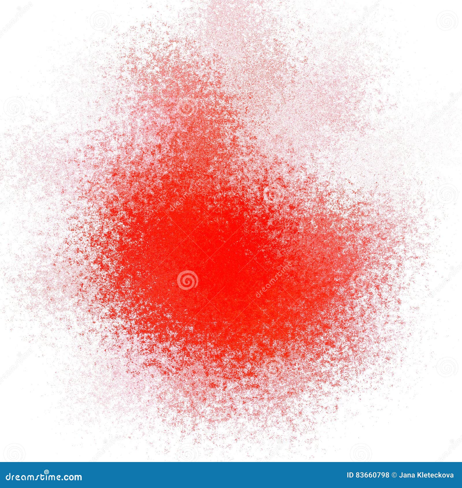 Abstract Red Stained Blotchy Spot Stain Image Stock Illustration ...