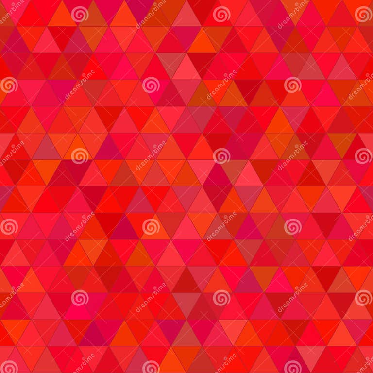 Abstract Red Triangle Background Stock Vector - Illustration of simple ...