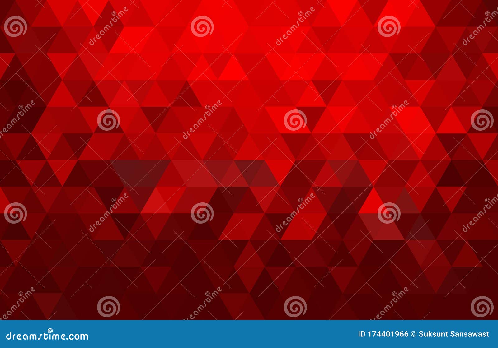 Abstract Red Triangle Geometry Pattern Mosaic Design Graphic. Stock ...