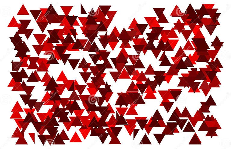 Abstract Red Triangle Vector . Stock Vector - Illustration of geometry ...