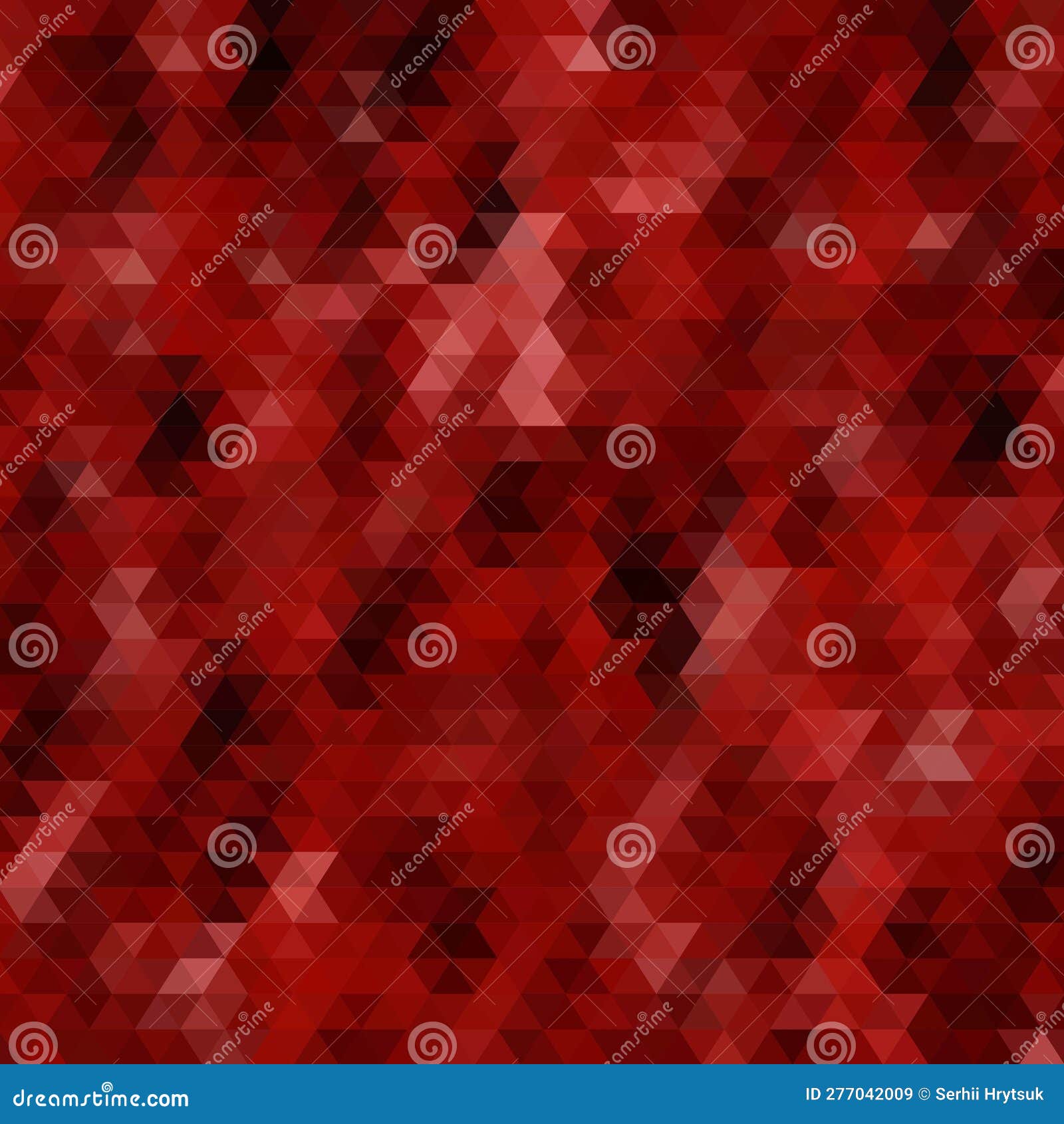 Abstract Red Triangles Background, Design. Eps 10 Stock Illustration ...